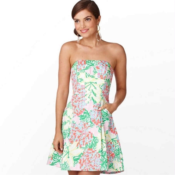 Lilly Pulitzer Strapless Dress